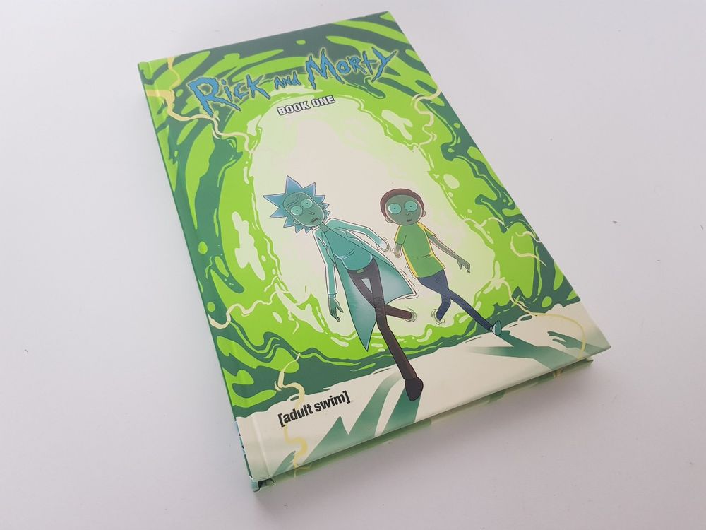 Rick and Morty Book One Comic Buch Hardcover Adult Swim, neu (Neu ...