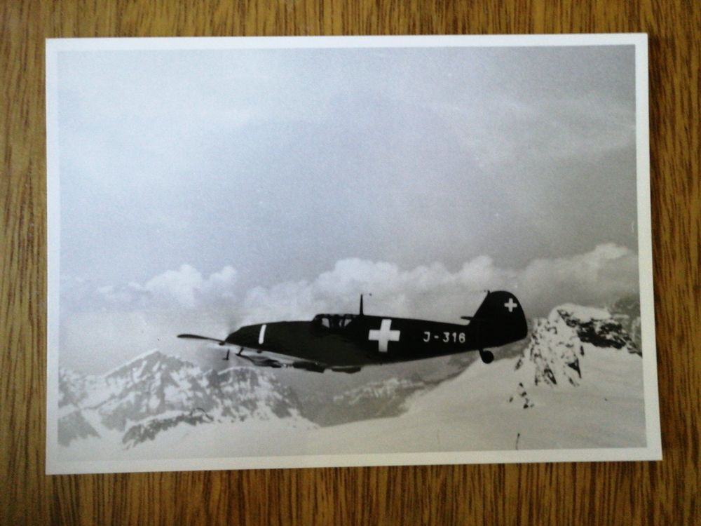 Foto Messerschmitt Me-109 E-3 "Emil", Schweizer Luftwaffe (Gebraucht) in Aesch BL für CHF 9 ...
