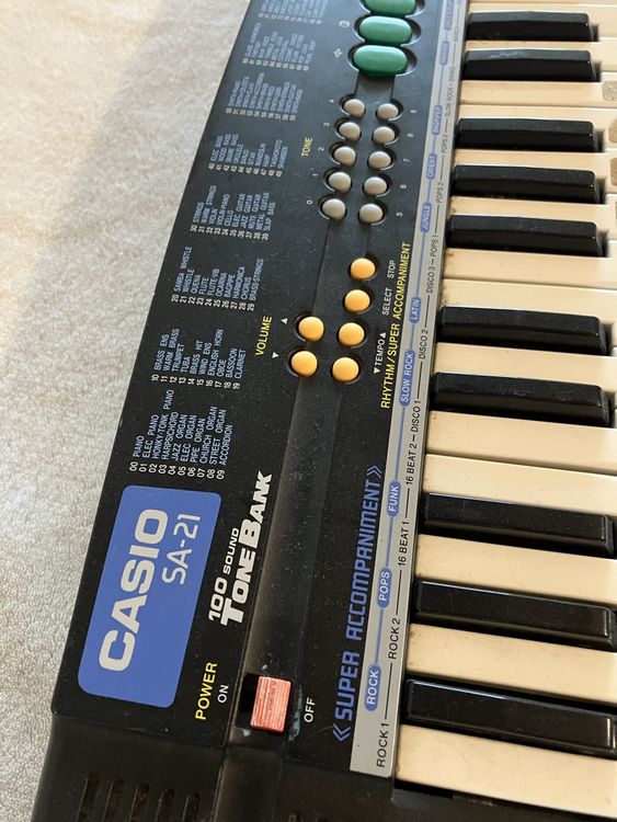 Keyboard Casio SA-21 | Kaufen auf Ricardo