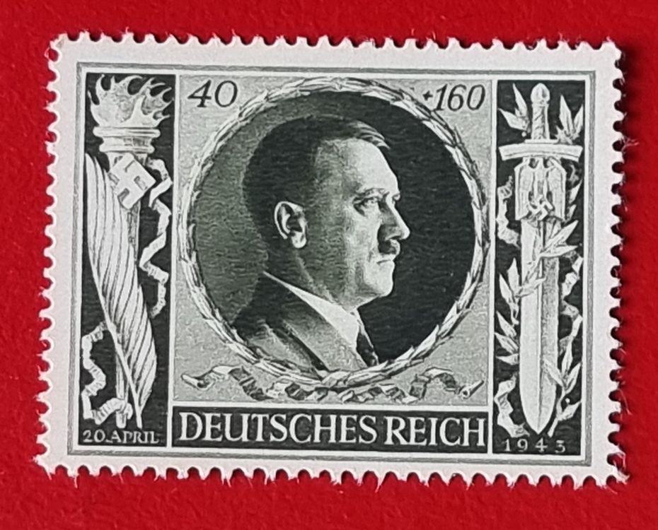 DEUTSCHLAND DEUTSCHES REICH HITLER GEBURTSTAG 1943** (Neu (gemäss Beschreibung)) in Düdingen für ...