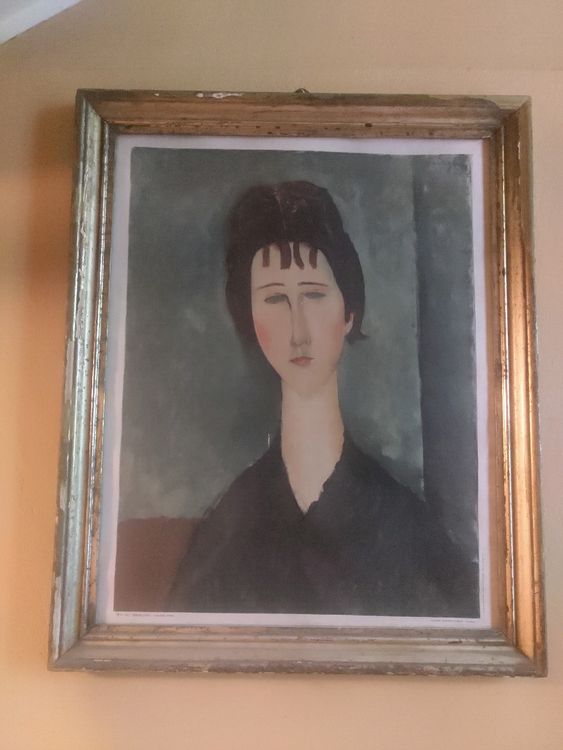 Replika "La Fanciulla Bruna" von Amedeo Modigliani (Gebraucht) in Brugg ...