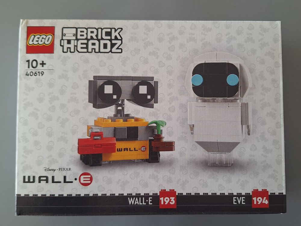 LEGO® BRICK HEADZ, 40619 EVE und WALL•E (Neu und originalverpackt) in Oberkulm für CHF 20 – mit ...