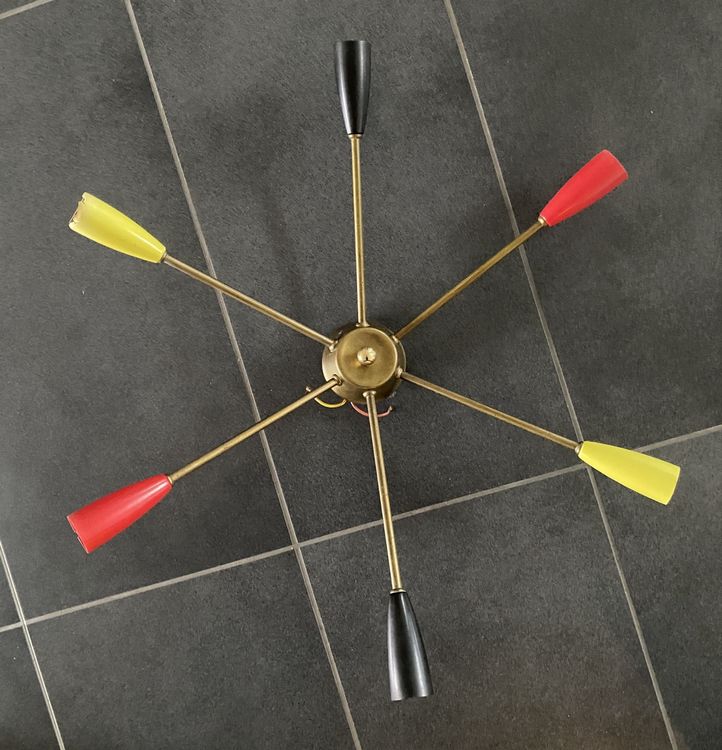 Sputnik Lampe 60er