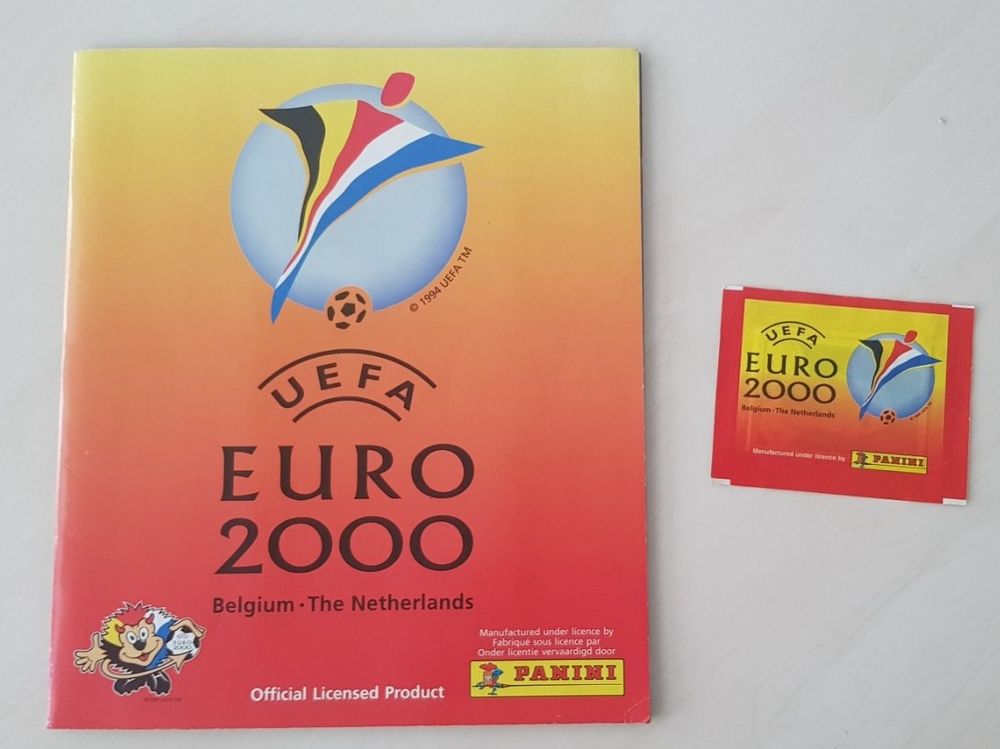 Panini Album EURO 2000, komplett + 1 original Tüte (Gebraucht) in ...