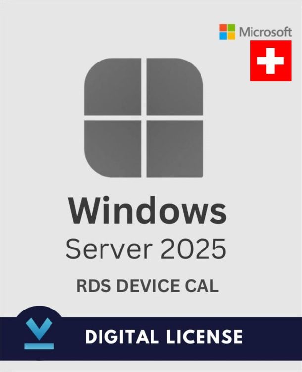 Microsoft Windows Server 2025 Lizenz für RDS 5 Device (Neu (gemäss ...