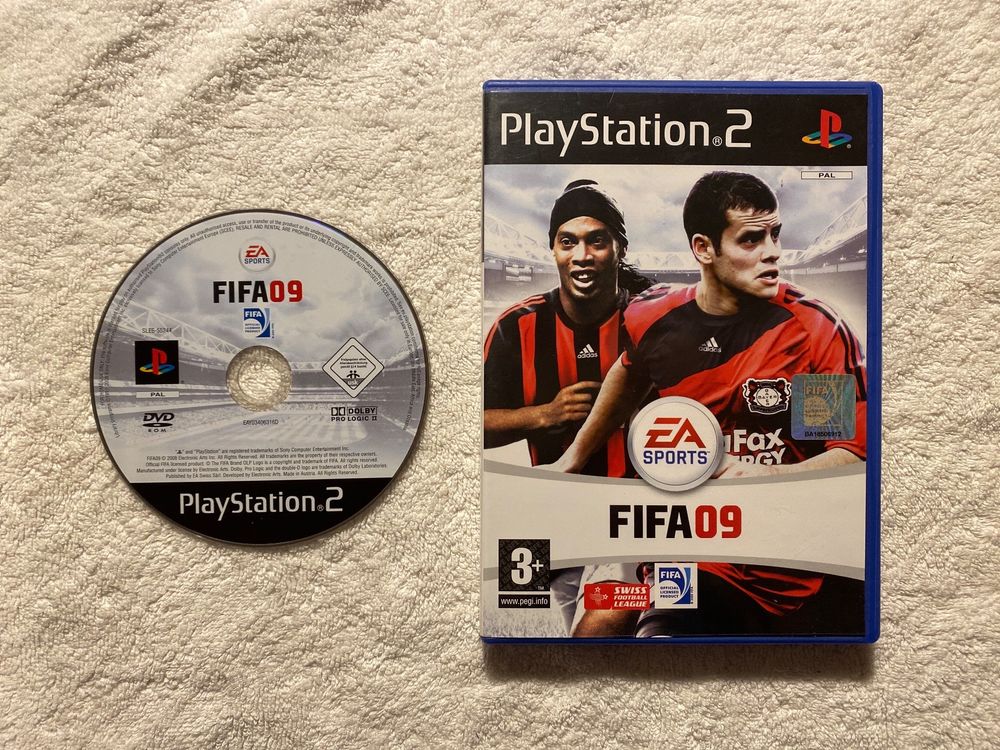 FIFA 09 PS2 (Gebraucht) in Reichenbach i. K. für CHF 3.5 – mit ...