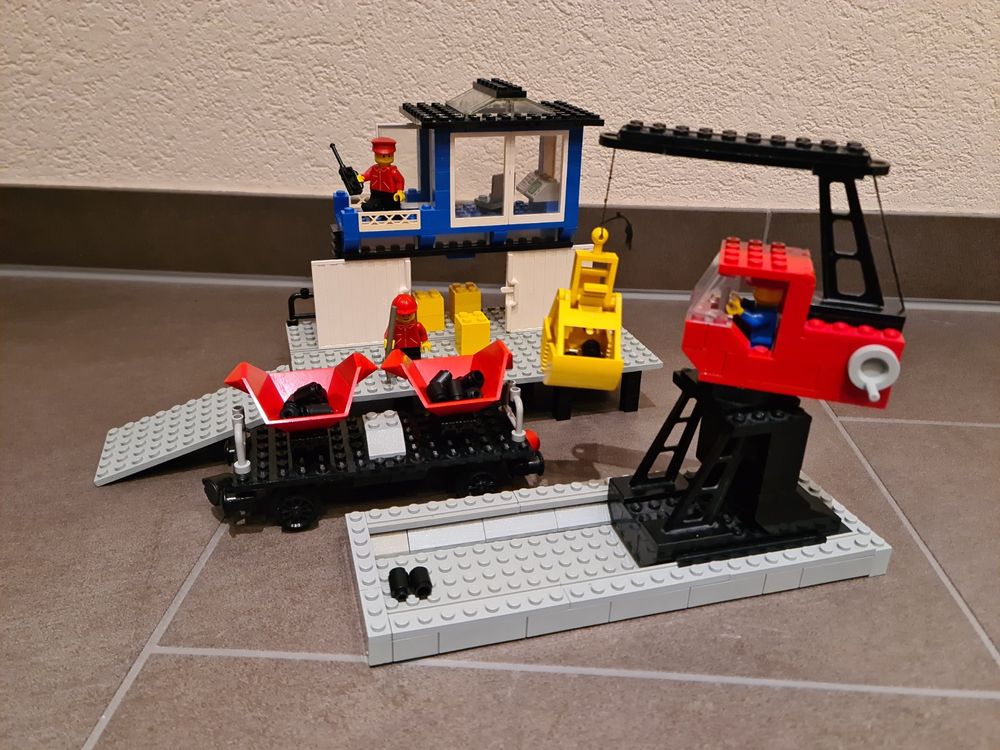 Lego 12V Güterbahnhof, Verladestation Set 7838 | Kaufen auf Ricardo