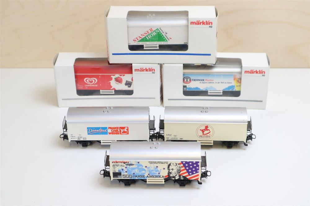 Märklin 6 x Wagen - seltene Modelle H0 (Gebraucht) in Winterthur für ...