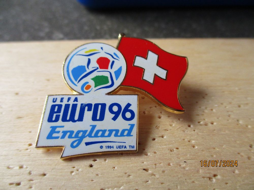 Euro Fussball 1996 England Pin (Neu (gemäss Beschreibung)) in Felsberg ...