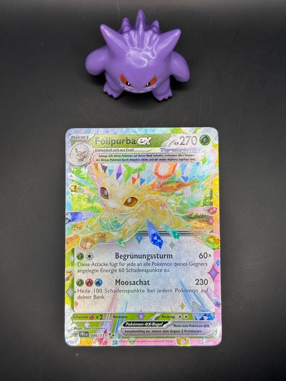 Pokémon Prismatische Entwicklung - Folipurba ex PRE 006 DE (Neu (gemäss ...