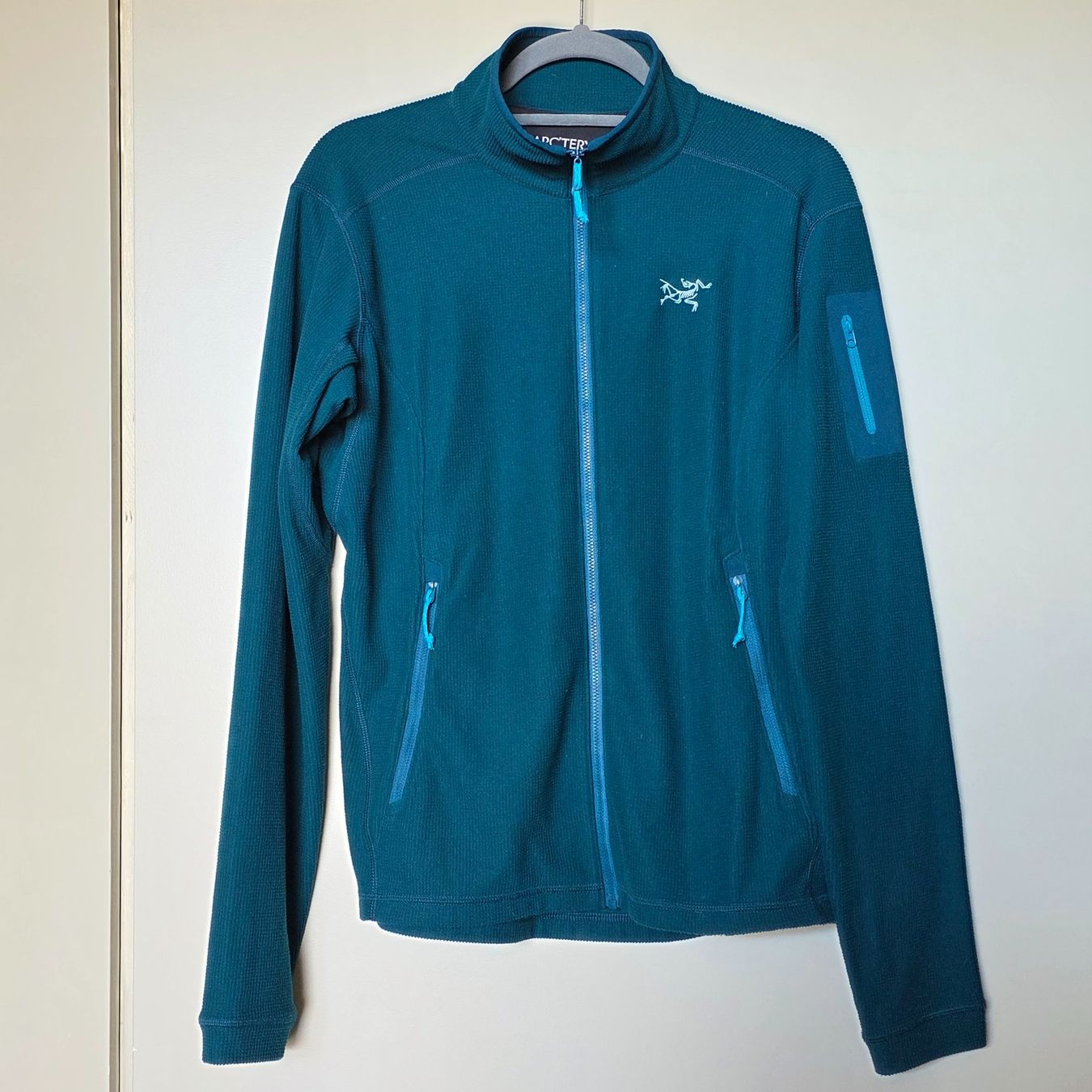 🐸 ARCTERYX JACKE DAMEN L/G SPORTJACKE PETROLGRÜN NEUWERTIG (Neu (gemäss ...