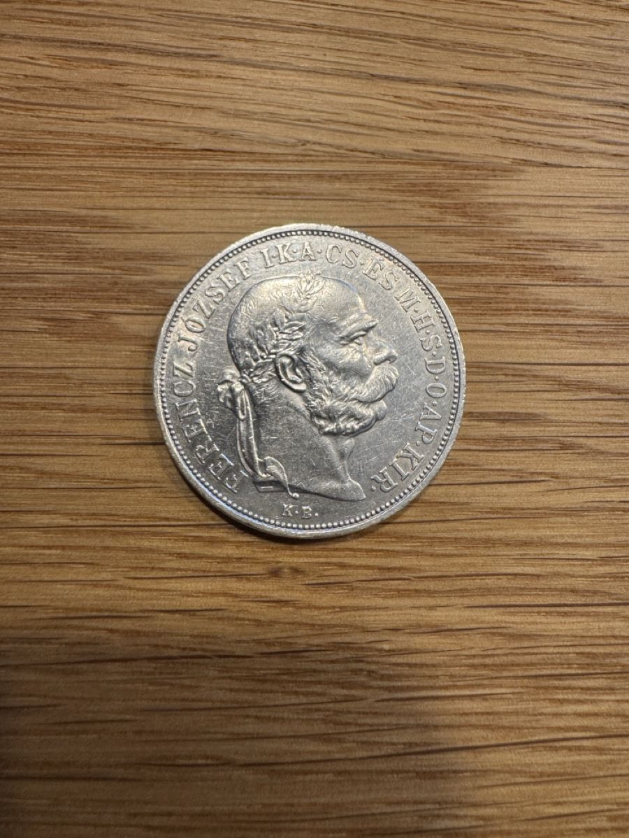 Alte 5 Kronen Münze, 1900, Franz Josef, Top Zustand! (54) (Gebraucht ...