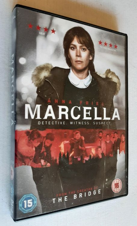 MARCELLA - British Crime Drama TV Series Anna Friel 2 DVDs (Gebraucht ...
