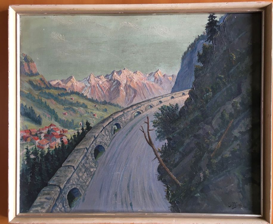 Joseph BIEL (1891-1943), Öl / Karton, Landschaft (Gebraucht) in ...