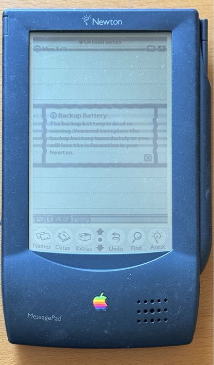 Apple Newton MessagePad 100 | Kaufen auf Ricardo