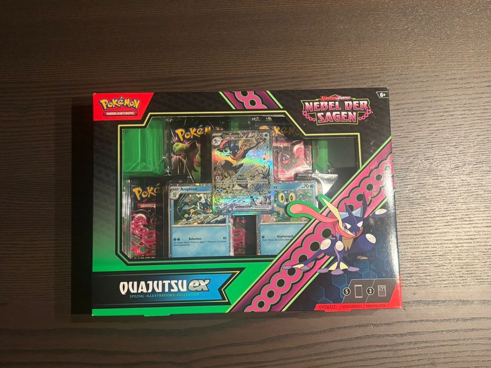 Pokémon Quajutsu ex – Spezial-Illustrations-Kollektion (DE) (Neu und ...