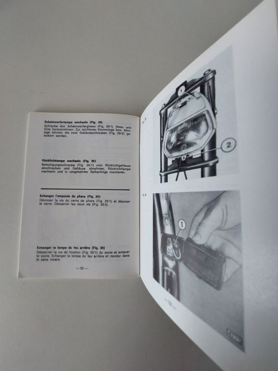 Betriebsanleitung Mofa Puch Maxi 2A Fonctionnement | Kaufen auf Ricardo