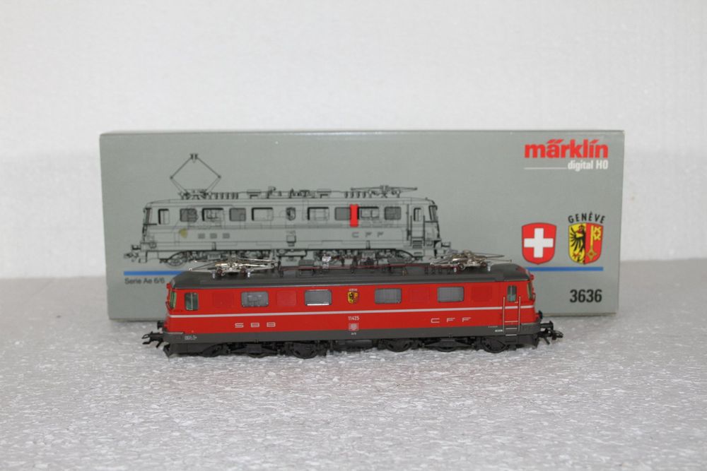 Märklin 3636 SBB Ae 6/6 Genf digital | Kaufen auf Ricardo