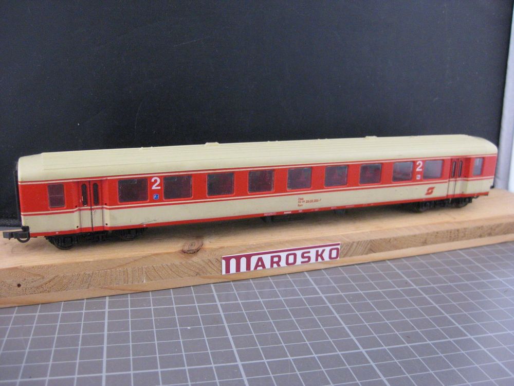 Roco ÖBB Bpo Schlierenwagen 2. Klasse, ohne OVP, mit KK (Gebraucht) in ...