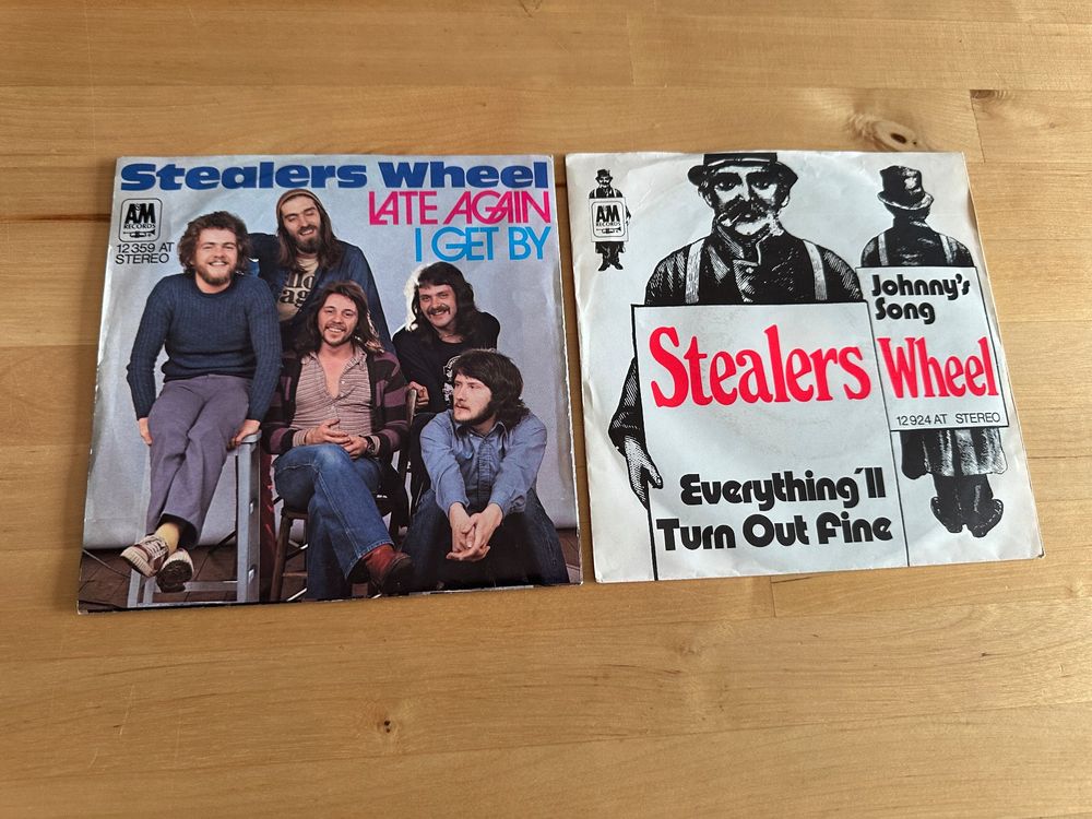 STEALERS WHEEL tolle Singles 70's Top Kult Soft Rock Pop Hit (Gebraucht ...