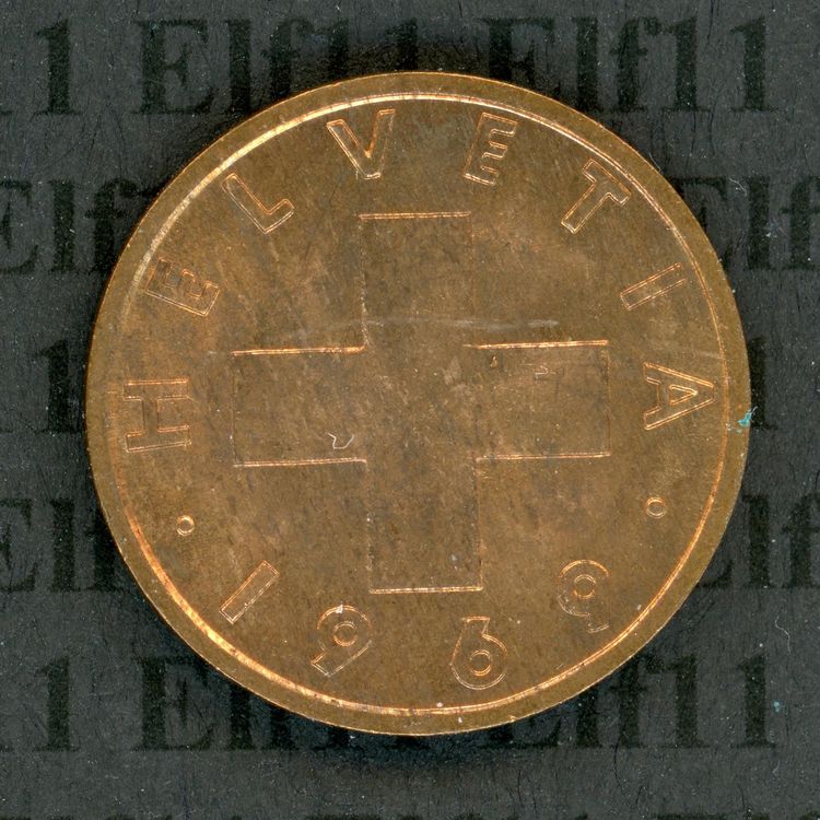 CHF___0.02 1969 vz 2 Rappen (Gebraucht) in Widnau für CHF 2 – mit Lieferung auf Ricardo kaufen