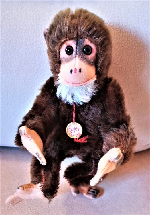 Hermann Teddy Affe original, Serie 210/38 um 1970. (Gebraucht) in Mund ...