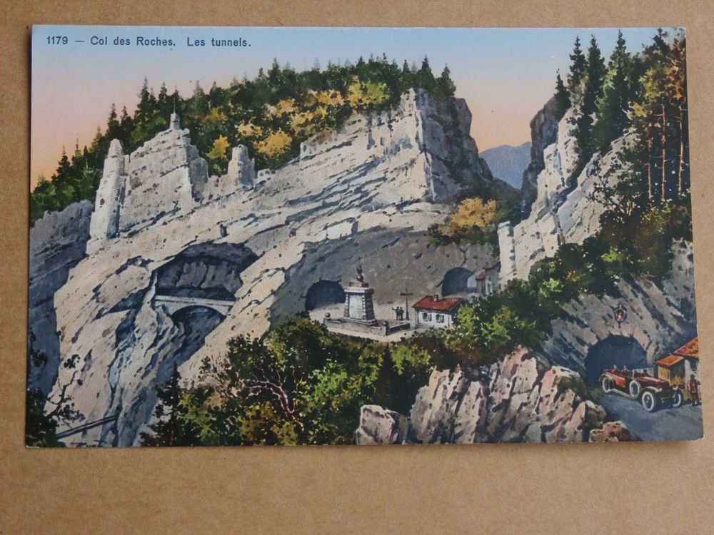Alte AK Col des Roches Le Locle Oldtimer | Kaufen auf Ricardo