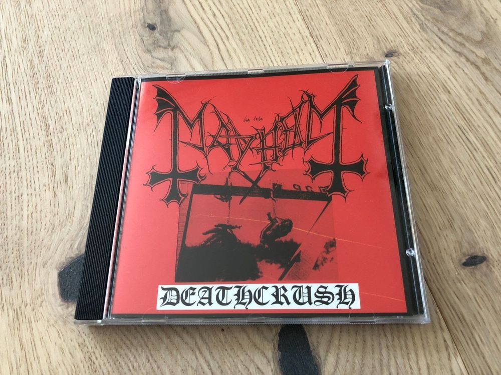 MAYHEM - Deathcrush /1994-CD, Deathlike Silence Prod., mint! | Kaufen ...