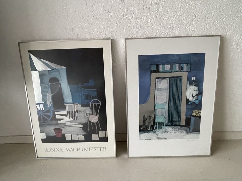 2x Rosina Wachtmeister Bilder gerahmt (Gebraucht) in Goldswil für CHF 60 – nur Abholung auf ...