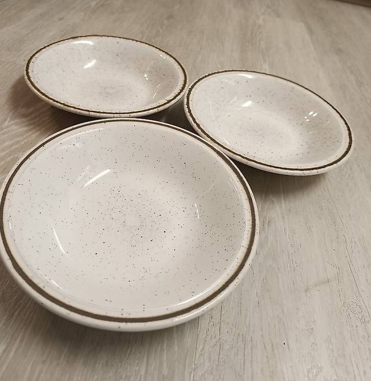 3er Set Royal Tudor Teller, Staffordshire England, Vintage (Gebraucht ...