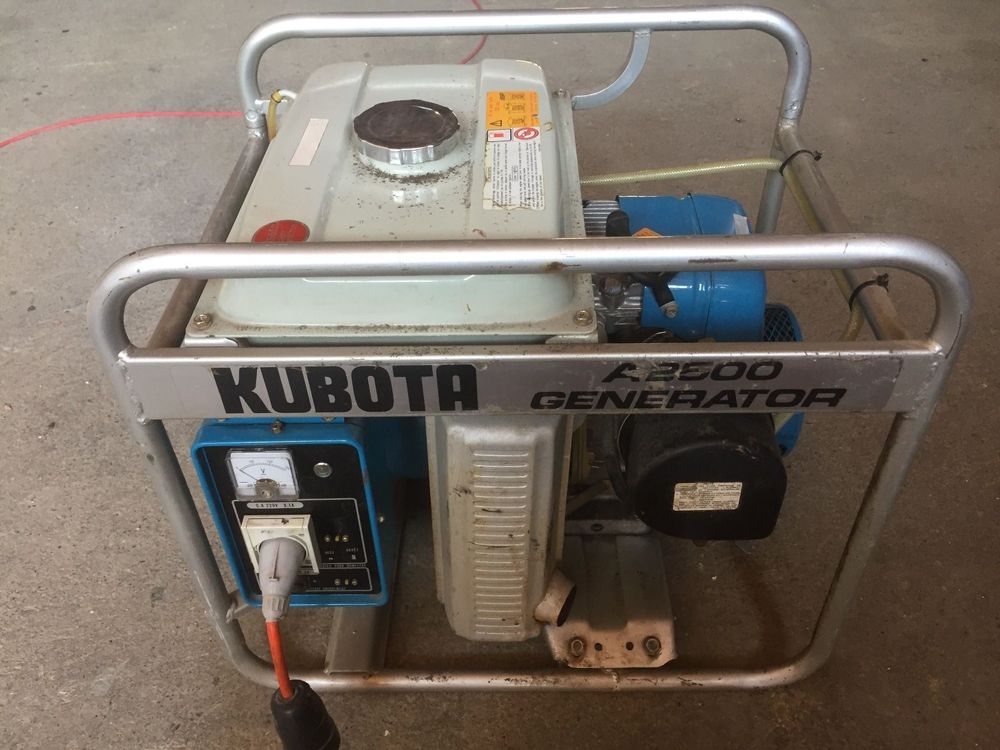Kubota Generator A2500 | Kaufen auf Ricardo