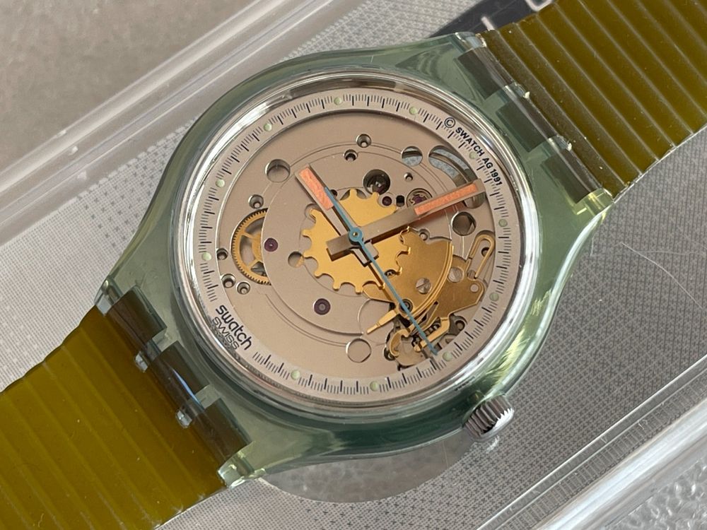 SWATCH AUTOMATIC BLUE MATIC SAN 100 NEU | Kaufen auf Ricardo