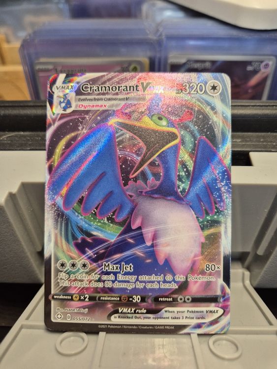 Carte Pokémon Cramorant Vmax 055/072 (Neu (gemäss Beschreibung)) in ...