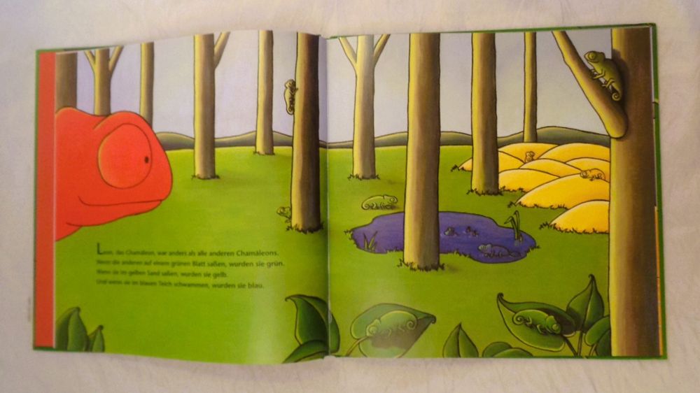 Chamäleon Leon ist anders / Bilderbuch Mélanie Watt (Gebraucht) in ...