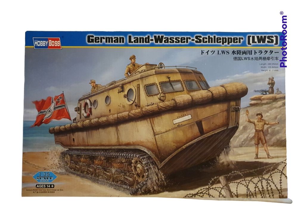 German Land-Wasser-Schlepper (LWS) 1/35 (Neu (gemäss Beschreibung)) in ...