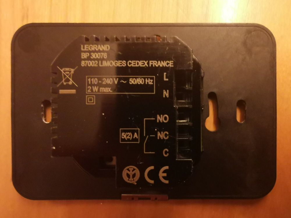 Raumthermostat bticino Smarther WiFi 2.4GHz Smart Home weiss | Kaufen ...