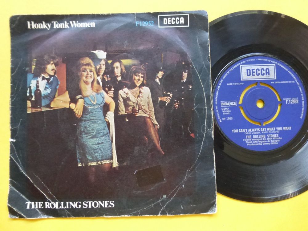 THE ROLLING STONES 7" HONKY TONK WOMAN | Kaufen auf Ricardo