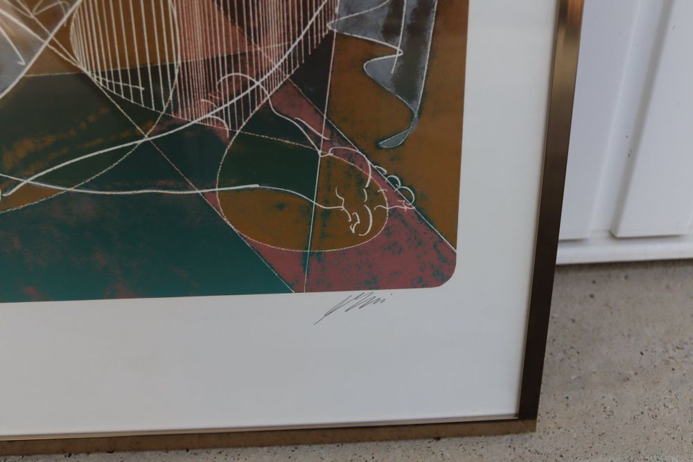 Hans ERNI (1909-2015) Orginal Lithographie mit Zertifikat | Kaufen auf Ricardo