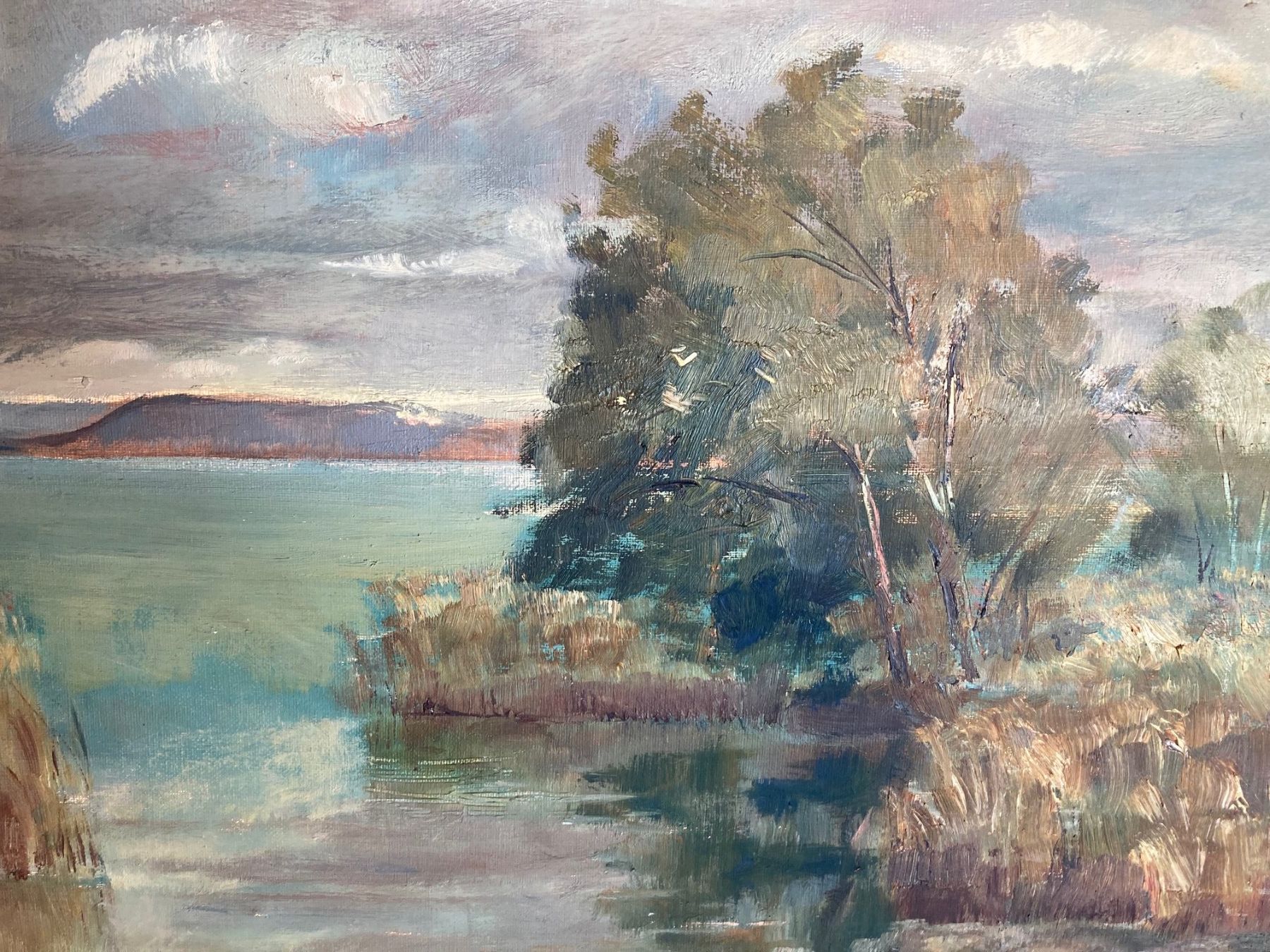 Tableau de Paul-Robert Perrin, Le Lac Léman à St-Sulpice VD (D'occasion ...