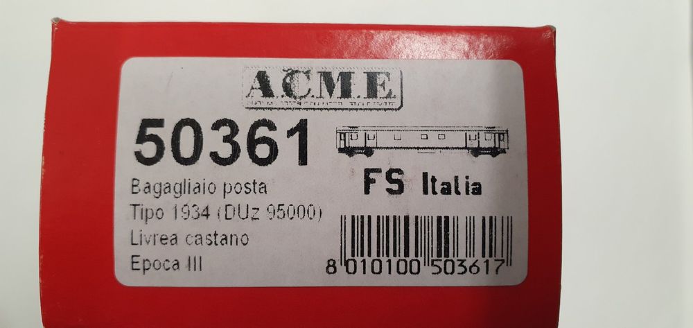 Roco / ACME FS Schnellzug, castano (braun), Ep. III (Neu (gemäss Beschreibung)) in Würenlos für ...