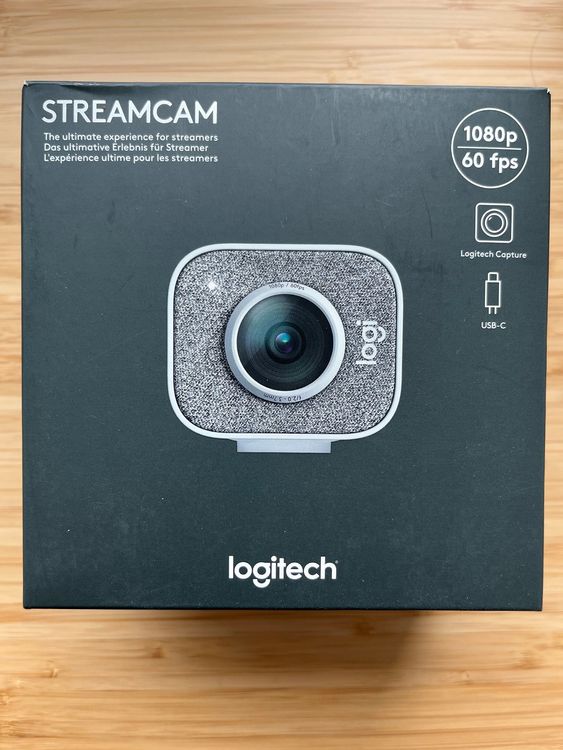 Logitech Streamcam Webcam (1080p/60fps) NEU & OVP (Neu und ...