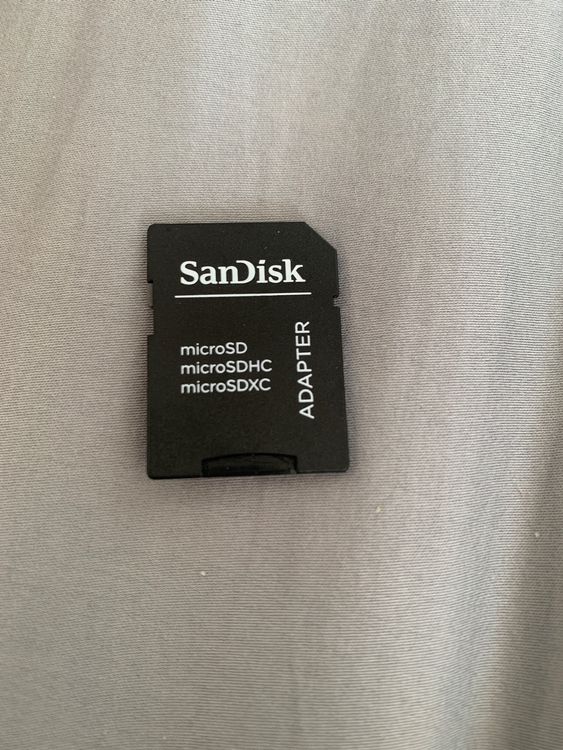 SanDisk Adapter microSD (Gebraucht) in für CHF 1 – mit Lieferung auf ...