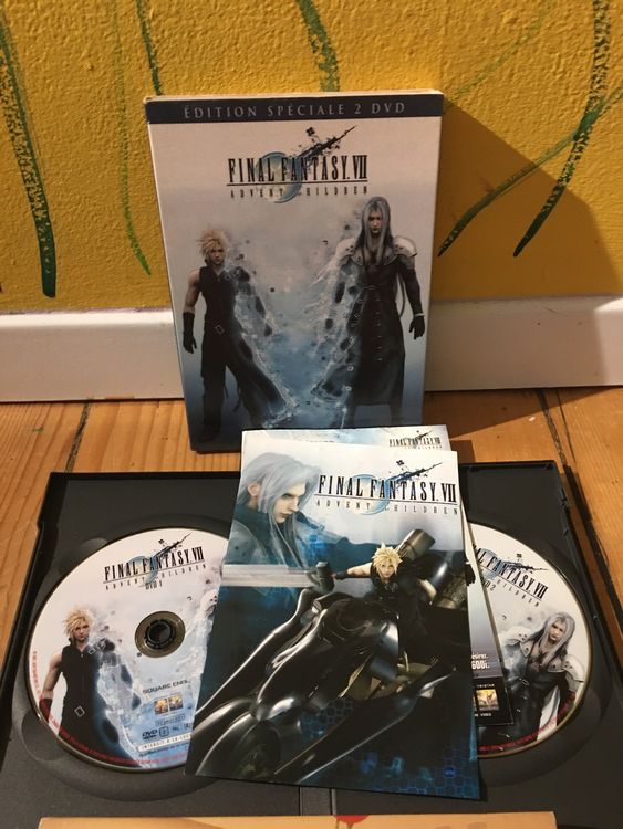 Final Fantasy VII Advent Children DVD Édition Spéciale 2 DVD (Gebraucht ...