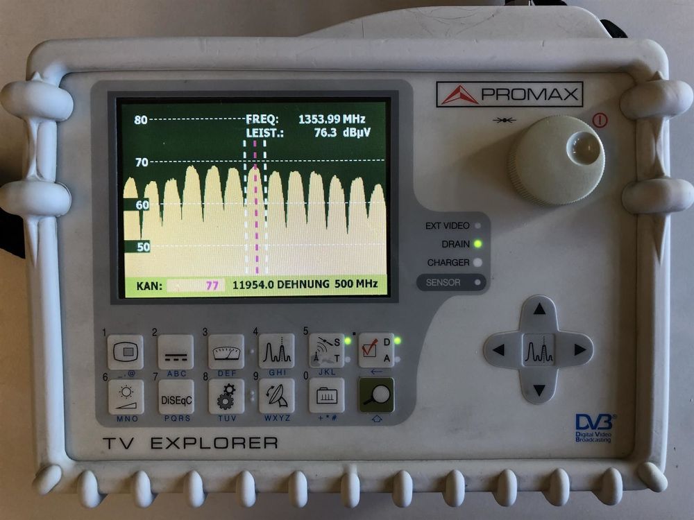 Prodig-5 Promax TV-Explorer, Satfinder (Gebraucht) in Neerach für CHF ...