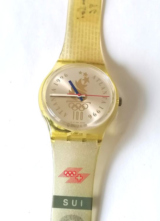 Swatch Gent Olympic Team Suiss GZ150.A, Atlanta 1996 (Gebraucht) in ...