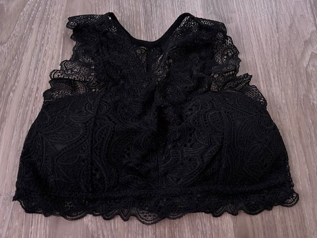 Schwarze schöne BH Gr XS - 70 A/75 A tragbar (Neu (gemäss Beschreibung ...