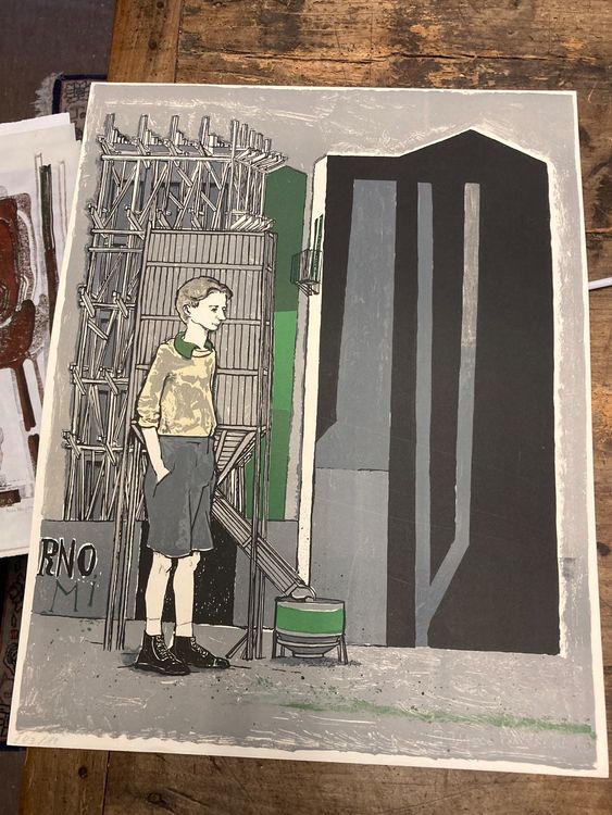 (rg) CARUSO Bruno Lithographie signiert/nummeriert | Kaufen auf Ricardo