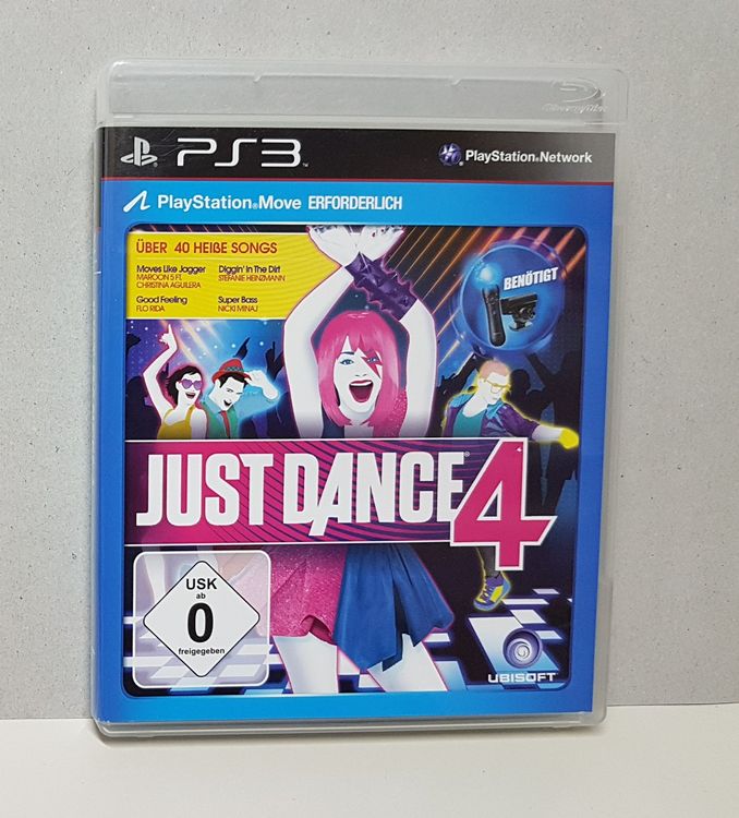 Just Dance 4 über 40 Heisse Songs Move PS 3 (Gebraucht) in Schüpfheim ...