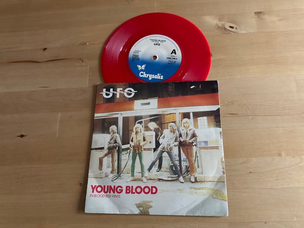 UFO MICHAEL SCHENKER META 70's rare Kult Single red vinly | Acheter sur ...