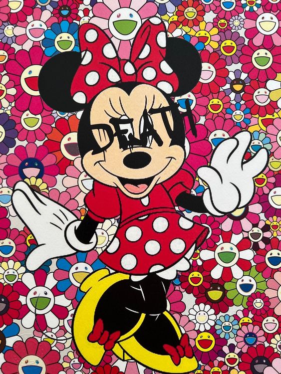 DEATH NYC « Murakami Minnie Mouse » 31/100 | Kaufen auf Ricardo